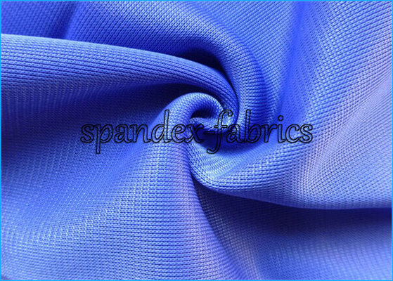 Knitted Mercerized Velvet Brushed Polyester Fabric / Garments Brushed Knit Fabric