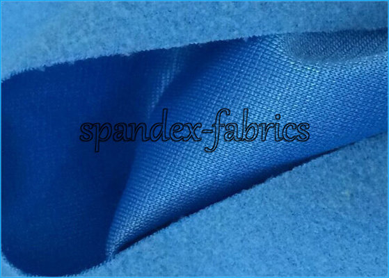One Side Plain Brushed Polyester Fabric for Tracksuit , 230gsm*1.6m