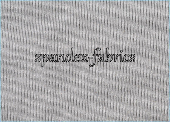 White Weft Knitted Super Thin Nylon Spandex Fabric With Shiny Finish