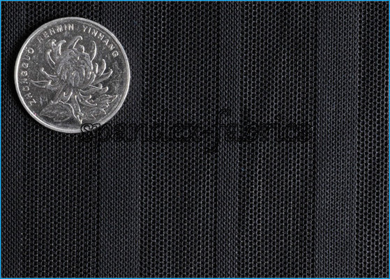 84% Nylon 16% Spandex 180gsm Power Mesh Fabric Nylon Spandex Black