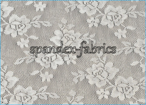 Skin Friendly Power Mesh Fabric 4 Way Stretch Nylon Lycra Lace Fabric