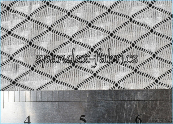 Flexiable Diamond Design Jacquard Power Net Mesh Fabric for Decoration