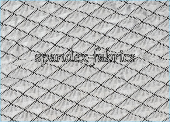 Flexiable Diamond Design Jacquard Power Net Mesh Fabric for Decoration