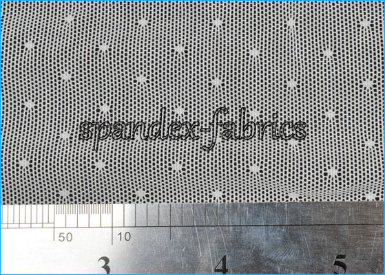 Elastic Lace Fabric Power Mesh Fabric Nylon Spandex Jacquard Polka Dots