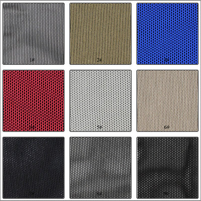 Grey Nylon Spandex Stretch Net Power Mesh Fabric With Matt Finish