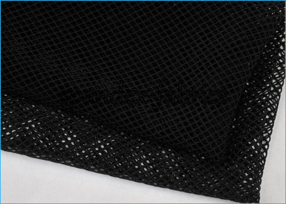 Diamond Stretch Smooth Mesh Nylon Spandex Open Mesh Fabric for Sexy Lingerie