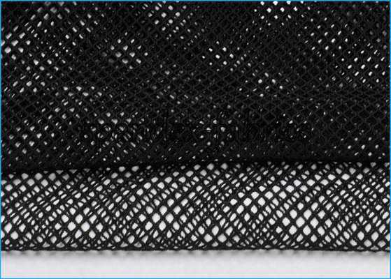 Diamond Stretch Smooth Mesh Nylon Spandex Open Mesh Fabric for Sexy Lingerie