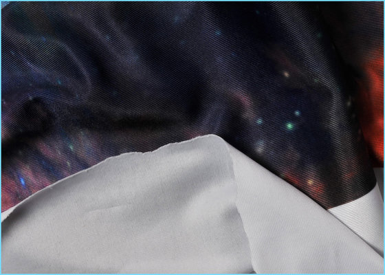 Galaxy Fabric / Polyester Lycra Printed Spandex Fabric For Leggings  1.5m*180gsm