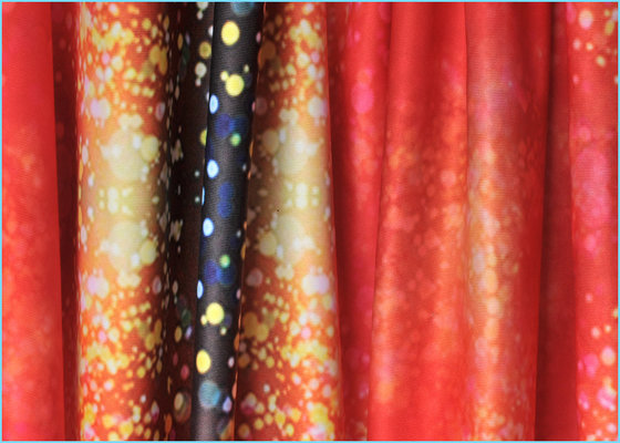 Galaxy Print Spandex Fabric / Polyester Lycra Printed Spandex Fabric For Leggings  1.5m*180gsm