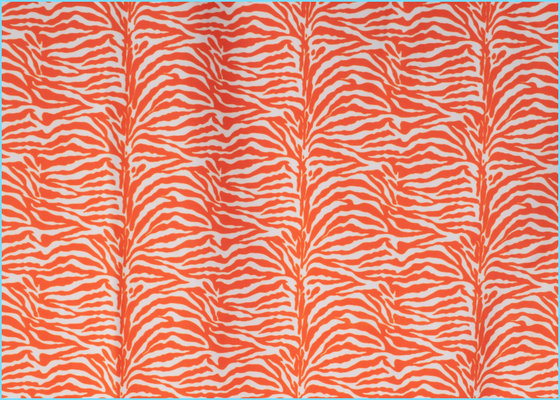 Tiger Stripe Fabric / Matt Nylon Lycra Printed Spandex Fabric For Underwear  1.5m*220gsm