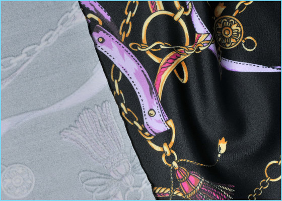 Waistband Pattern Lycra Fabric Print For Fashion Design / Printed Spandex Fabric  1.5m*220gsm