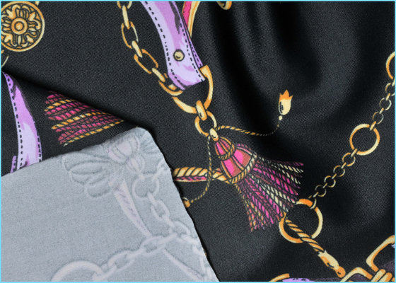 Waistband Pattern Lycra Fabric Print For Fashion Design / Printed Spandex Fabric  1.5m*220gsm