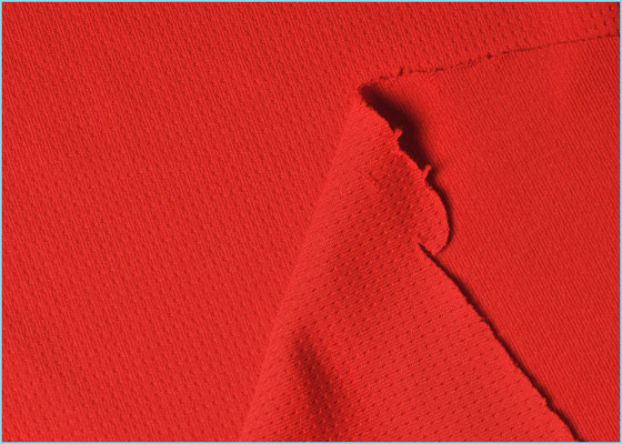Cross Grain Design 100 Polyester Outdoor Mesh Fabric Dri Fit Fabric 1.85m * 160gsm