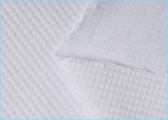 Check Design 100 Polyester Open Mesh And Fabric For Sports / Dri Fit Fabric 1.6m * 150gsm