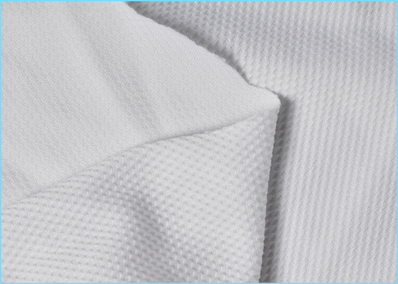 Bubble Design 100 Polyester Mesh Fabric For Sportswears / Dri Fit Fabric 1.4m * 165gsm