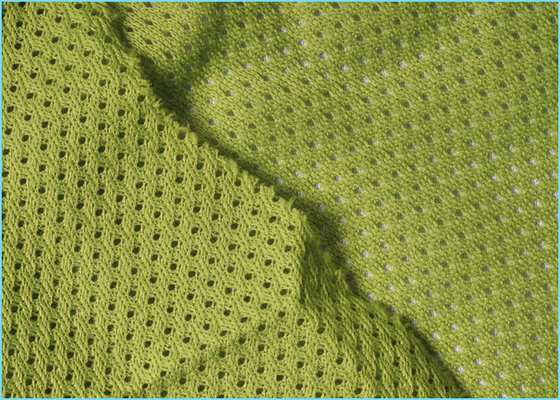 Polyester Warp Knitted Small Hole Tricot Mesh Fabric No Stretch and Tear-Resistant
