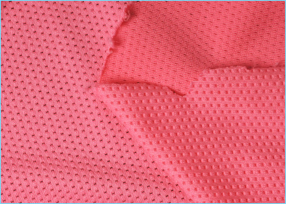 Warp Knitting Polyester Spandex 4 Way Stretch Mesh Fabric For Sportswear 1.6m * 160gsm