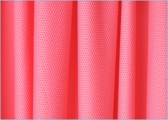 Warp Knitting Polyester Spandex 4 Way Stretch Mesh Fabric For Sportswear 1.6m * 160gsm