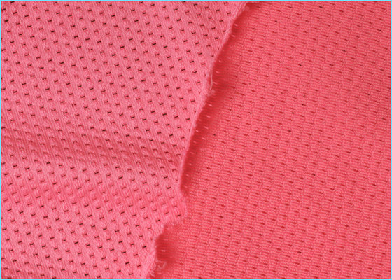 Warp Knitting Polyester Spandex 4 Way Stretch Mesh Fabric For Sportswear 1.6m * 160gsm