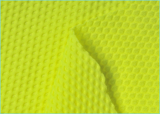 Nylon Spandex Honeycomb Stretch Mesh Fabric for Clothing 1.5m * 170gsm Soft Handfeel