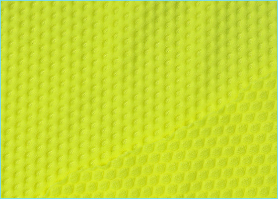 Nylon Spandex Honeycomb Stretch Mesh Fabric for Clothing 1.5m * 170gsm Soft Handfeel