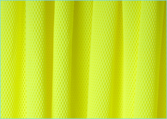 Nylon Spandex Honeycomb Stretch Mesh Fabric for Clothing 1.5m * 170gsm Soft Handfeel