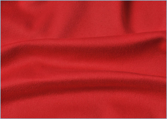 Needle One Technology One Side Brushed Micro Polyester Jersey Fabric / Nylon Polyester Microfiber Fabric 1.4m * 190gsm