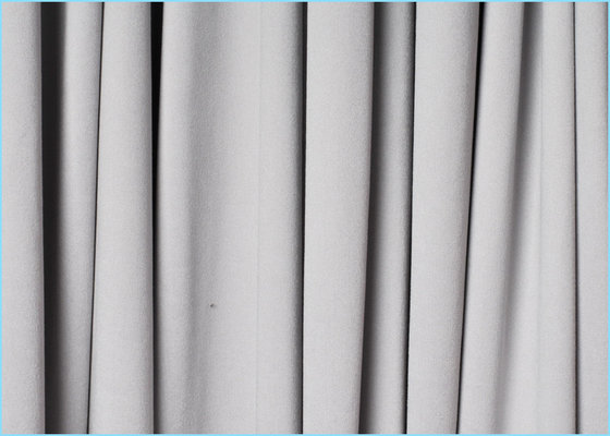 Outerwear Soft Polyester Microfiber Fabric , Bed Sheet Micro Suede Fabric Wholesale