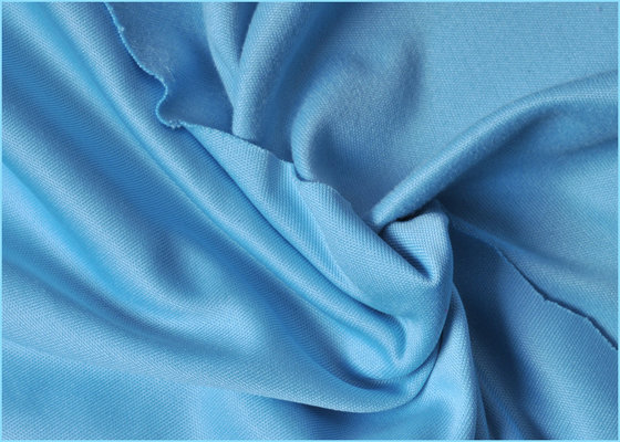 Needle Two Technology One Side Brushed 100 Polyester Peach Skin Microfiber Fabric 1.6m * 170gsm