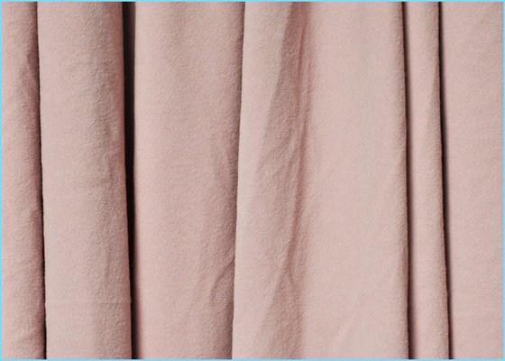One Side 4 Way Stretch Brushed Spandex Fabric / Polyester Spandex Fabric  1.5m*210gsm