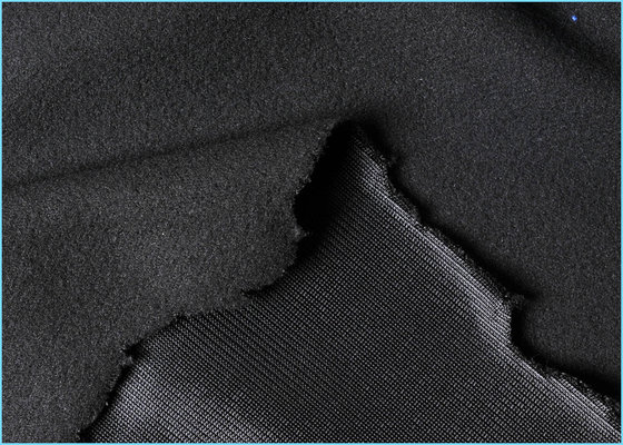 Super Poly Mercerized Sportswear Fabric , Smith Brushed Clinquant Velvet Fabric