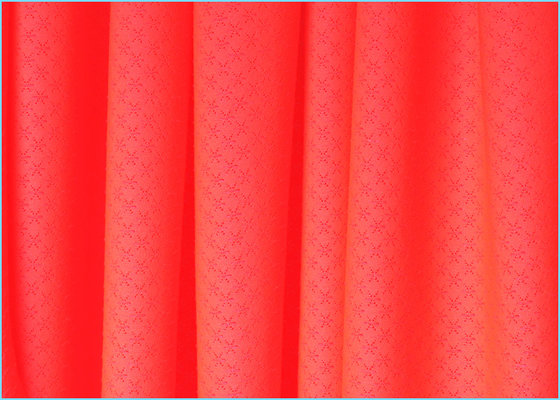 Snowflake Jacquard Sportswear Fabric 4 Way Stretch Mesh 1.5m X 160gsm