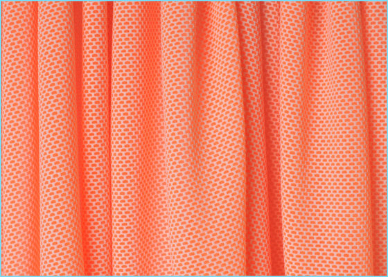 Pink White Striped Jacquard Sports Clothing Fabric Knitting Smooth Soft