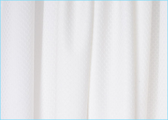 Hexagon Jacquard Sportswear Fabric , 4 Way Stretch Dress Fabric