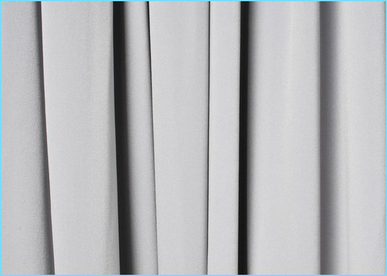OEM Custom Grey 100D Polyester Spandex Fabric for Ladies Underwear / Sexy Bra 1.7m*180gsm