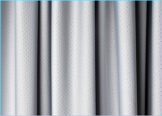 Butterfly Design Weft Knitted Sports Jersey Fabric / Breathable 4 Way Spandex Material