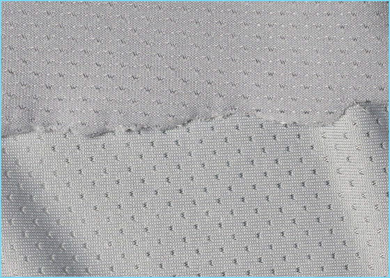 Butterfly Design Weft Knitted Sports Jersey Fabric / Breathable 4 Way Spandex Material