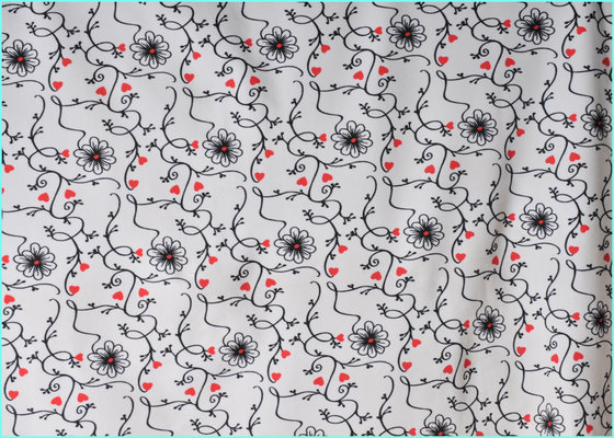 Cirrus Nylon Swimwear Lycra Fabric , Elegant Printed Spandex Fabric