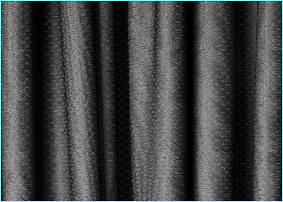Squard Drawn Needle Design 100 Polyester Dry Fit Sport Fabric / Dri Fit Fabric 1.85m * 150gsm