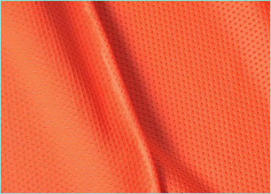 Soft Breathable Quick Dry Stretch Mesh Fabric , Solid Color Heavy Duty Mesh Fabric for T-shirt