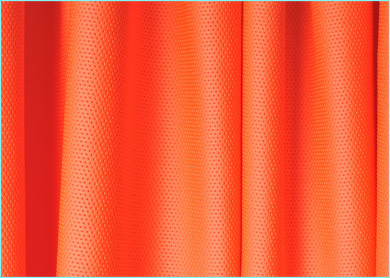 Soft Breathable Quick Dry Stretch Mesh Fabric , Solid Color Heavy Duty Mesh Fabric for T-shirt