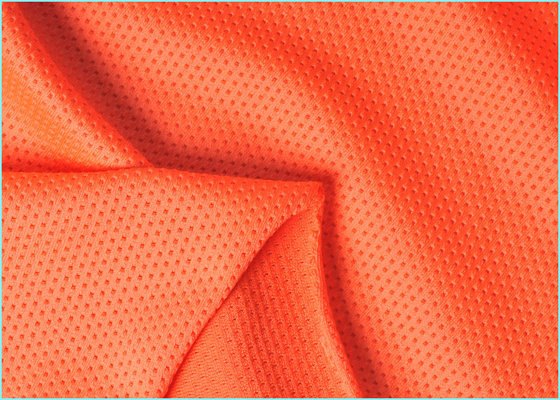 Soft Breathable Quick Dry Stretch Mesh Fabric , Solid Color Heavy Duty Mesh Fabric for T-shirt