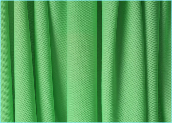 Green Butterfly Design Polyester Spandex Jacquard Stretch Mesh Fabric 1.5m * 200gsm