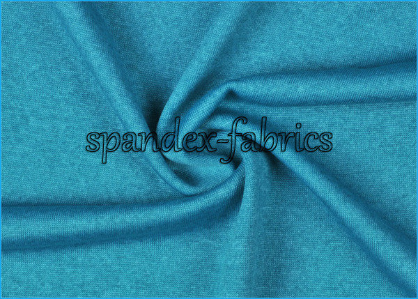 Mint Blue 4 Way Stretch Spandex Supplex Lycra Fabric Sports Space Dyed Jersey Knit