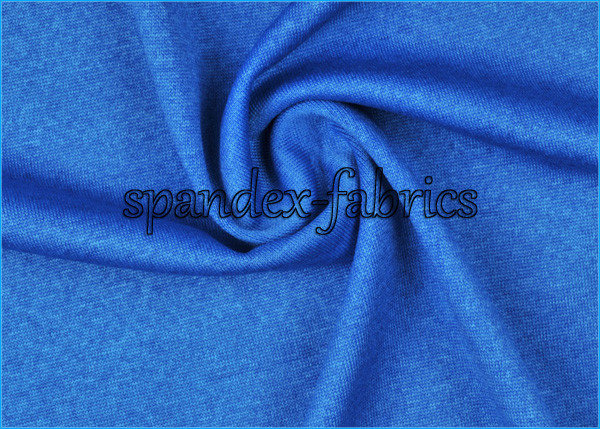Blue Cooldry Stretch Knit Supplex Lycra Fabric For Yoga Pants