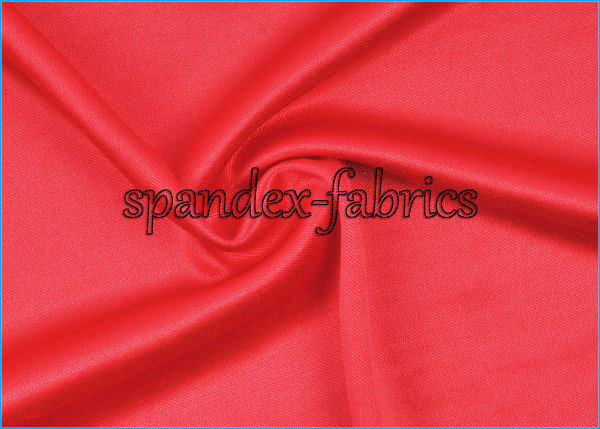 Super Soft Shiny Red Lining Fabric, Weft Stretch Lining Fabric Customized