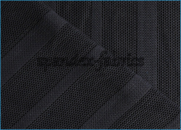 84% Nylon 16% Spandex 180gsm Power Mesh Fabric Nylon Spandex Black