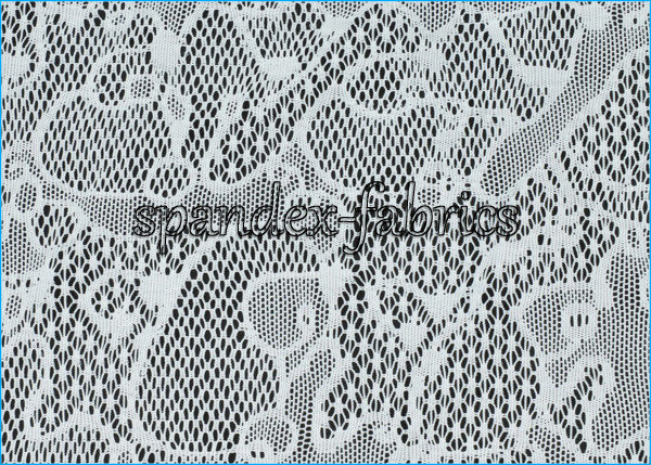 Lightweight Sheer Look Soft Lace Power Mesh Fabric for Summer Dress