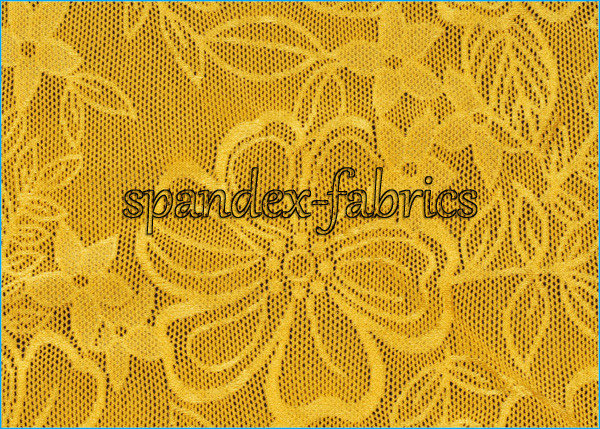 Nylon Spandex Stretch Bodysuit Floral Lace Fabric Breathable 272gsm