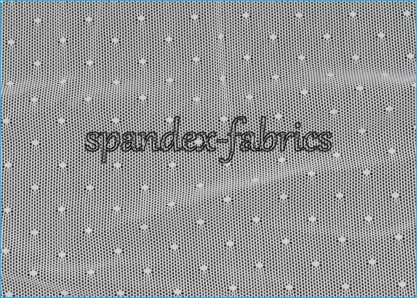 Elastic Lace Fabric Power Mesh Fabric Nylon Spandex Jacquard Polka Dots